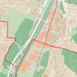 Druck - Ortsplan Therwil